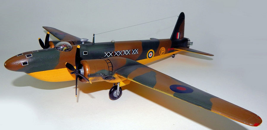 Matchbox 1/72 Wellington V, by Carmel J Attard